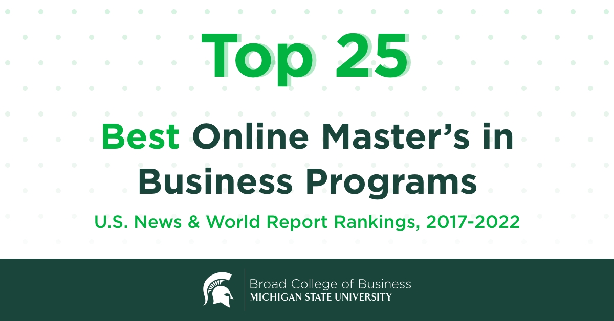 Online Master of Science in Management, Strategy & Leadership - MSU